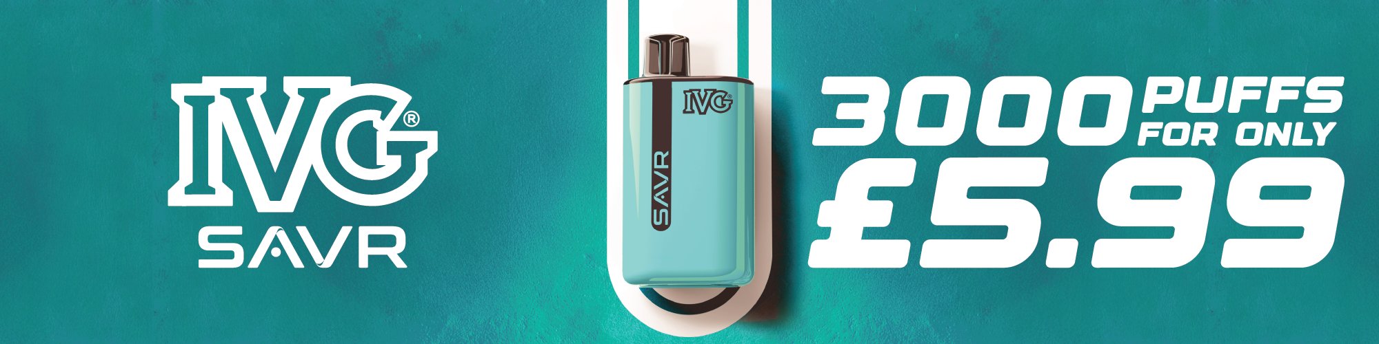 IVG SAVR Kits & Pods | Up to 3k Puffs | £30+ Free Delivery