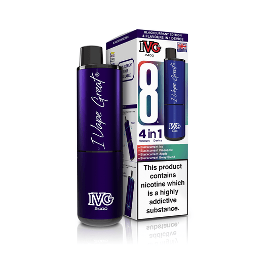 IVG 2400 4-in-1 Kits & Pods | Up to 2400k Puffs | Starter Kit £11.95