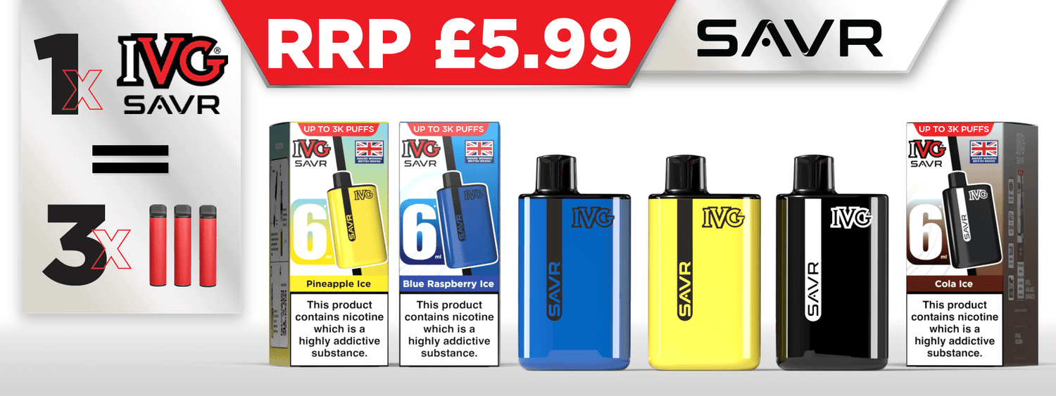 UK's Best Vape Store | Shop E-liquids, Disposables, & Vapes | IVG