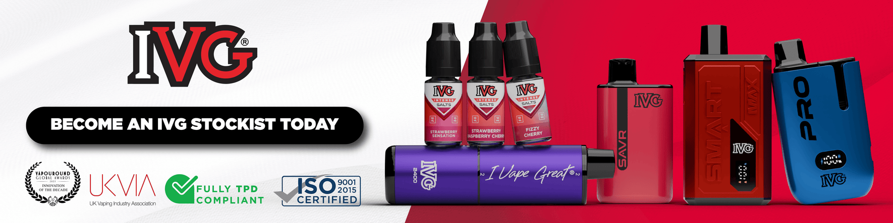 Partner with IVG | Premium Vape Products for Retailers & Stockists