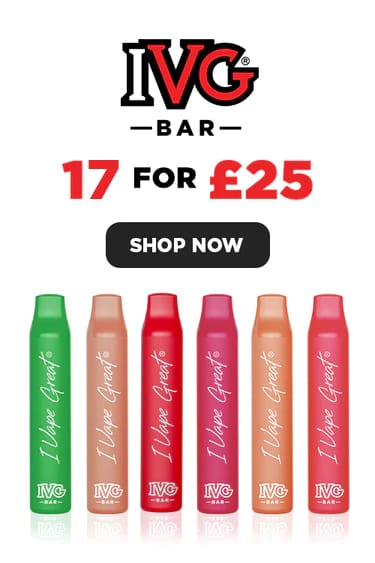 UK's Best Vape Store | Shop E-liquids, Disposables, & Vapes | IVG