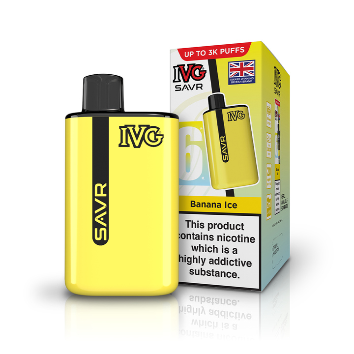 IVG SAVR Kits & Pods | Up to 3k Puffs | Starter Kit £5.99