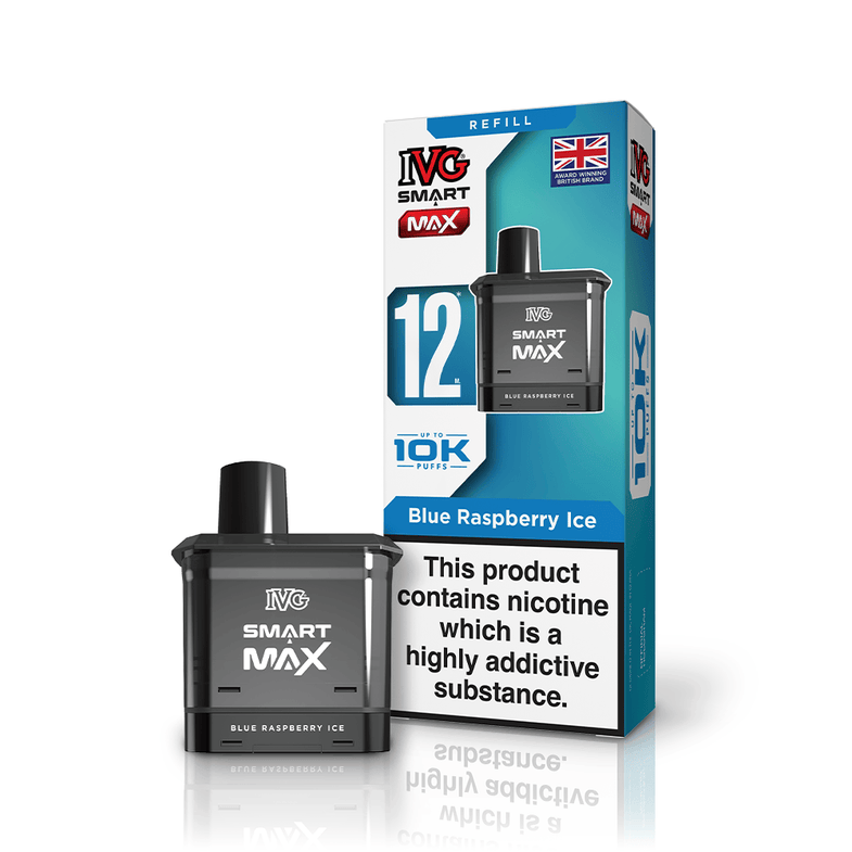 IVG SMART MAX Kits & Pods | Up to 10k Puffs | 10 & 20mg Nicotine