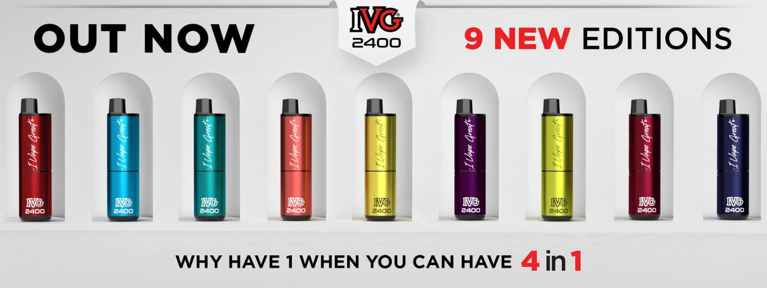 UK's Best Vape Store | Shop E-liquids, Disposables, & Vapes | IVG